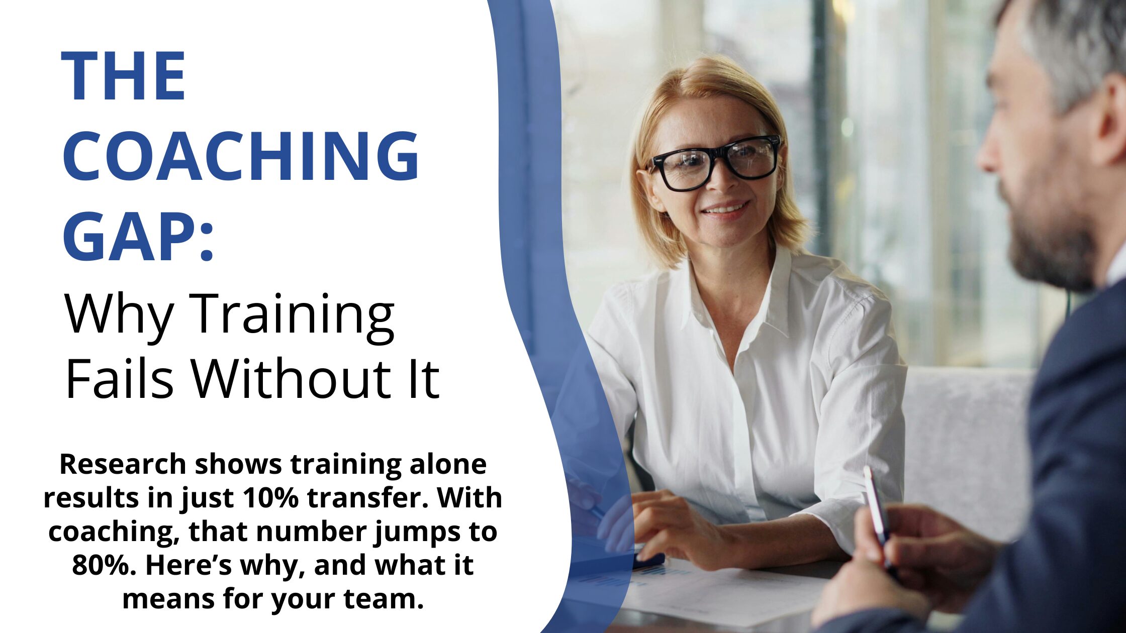 The Coaching Gap: Why Training Fails Without It – Vroon VDB